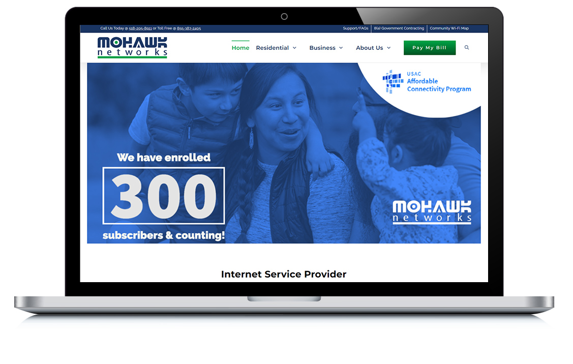 Mohawk Networks | Website Design by EZMarketing