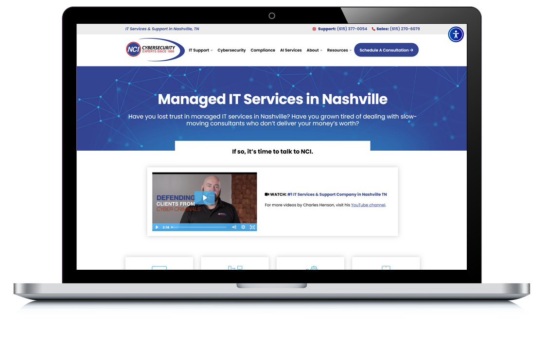 Nashville Computer | Website Design by EZMarketing